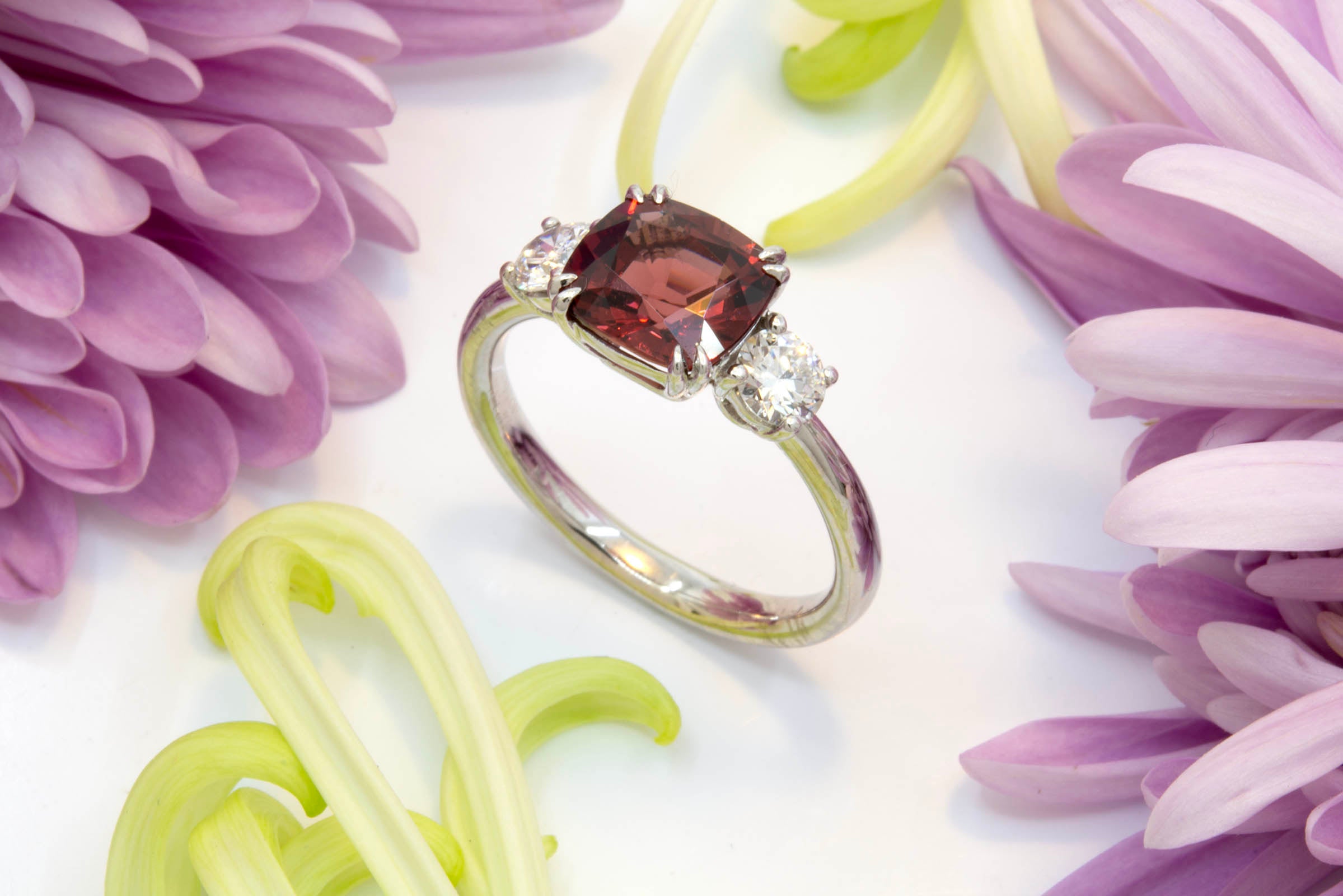 Burma Flame Spinel | The Cozy Fox Estate Jewelry